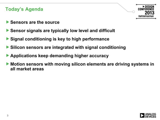 Sensors for Low Level Signal Acquisition (Design Conference 2013) | PDF