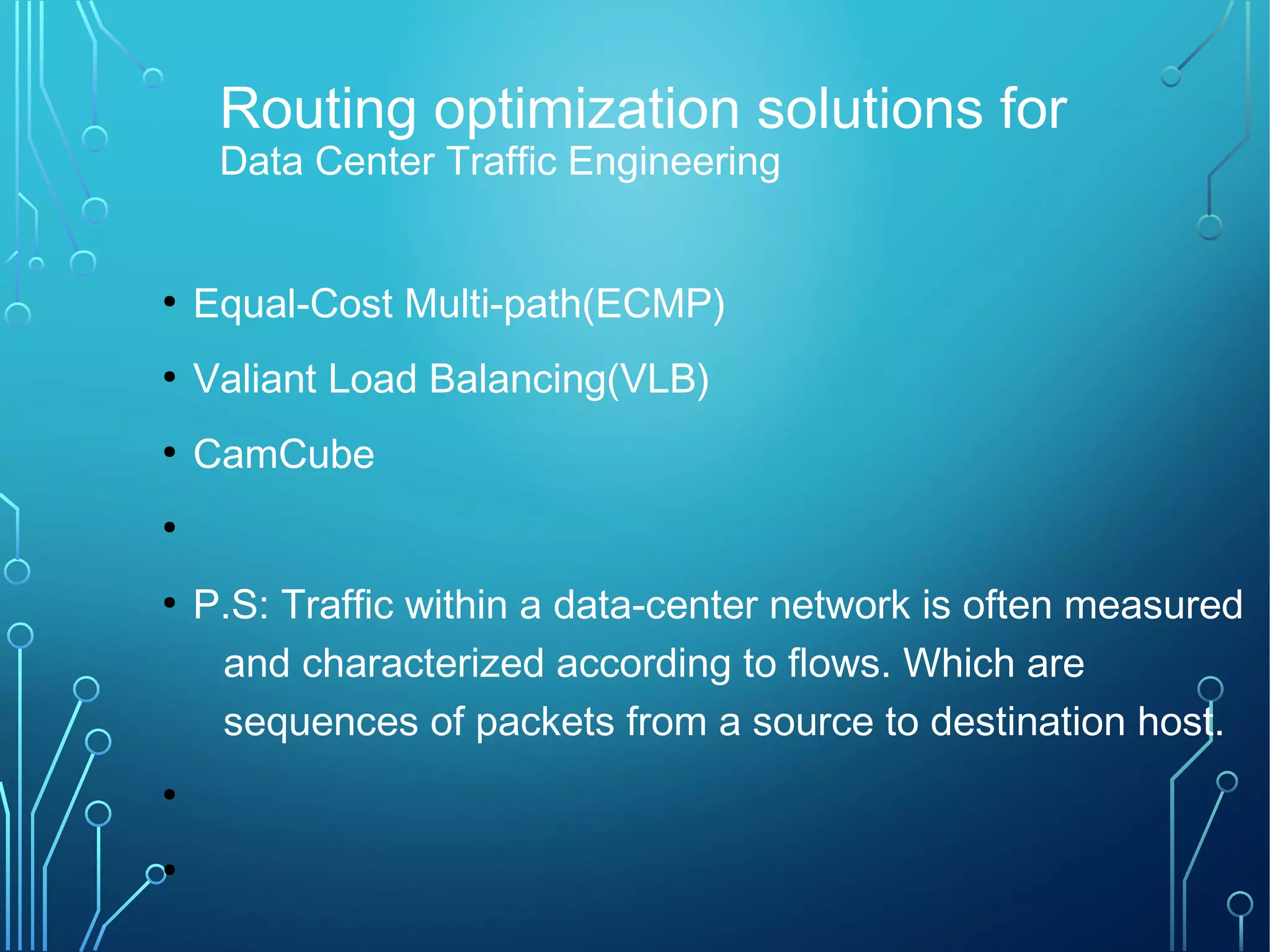Rapid Survey on Routing in Data Centers | PPT