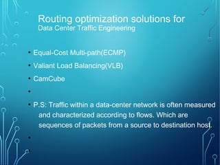 Rapid Survey on Routing in Data Centers | PPT