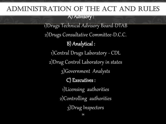 D & C ACT 1940 AND RULES 1945 | PDF | Substance Abuse | Diseases and ...