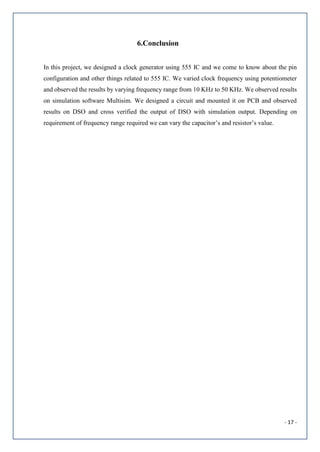 Clock Generator | PDF