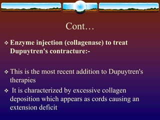 Dupuytren's Contracture | PPT