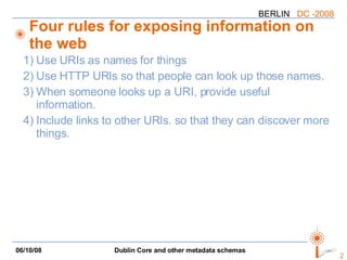 DC-2008 Identifiers presentation | ODP | Databases | Computer Software ...