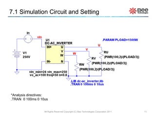 DC/AC 3-Phase Inverter (LTspice Model) | PPT