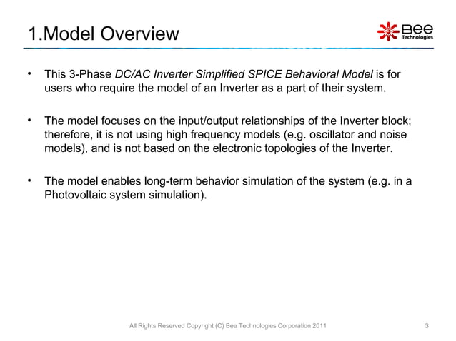 DC/AC 3-Phase Inverter (LTspice Model) | PPT | Consumer Electronics ...