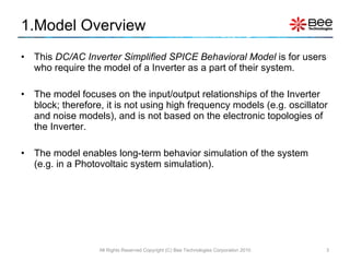 DC/AC Inverter (PSpice Model) | PPT | Consumer Electronics | Technology ...