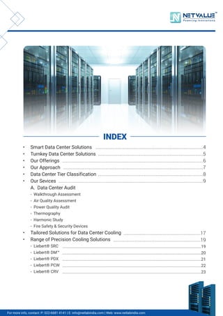 Data Center Solutions - Network Techlab India | PDF