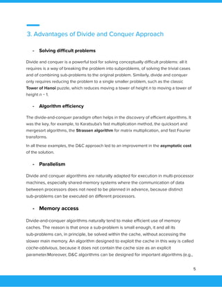 Divide and Conquer Case Study | PDF