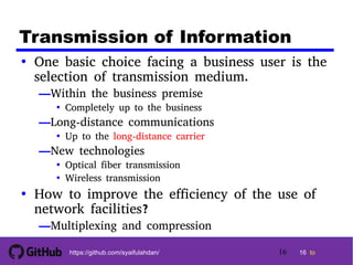 Dc ch01 : data communications, data networks, and the internet | PPT