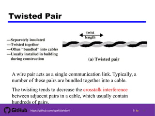 Dc ch04 : transmission media | PPT