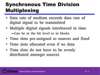 Dc ch06 : multiplexing | PPT