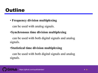 Dc ch06 : multiplexing | PPT