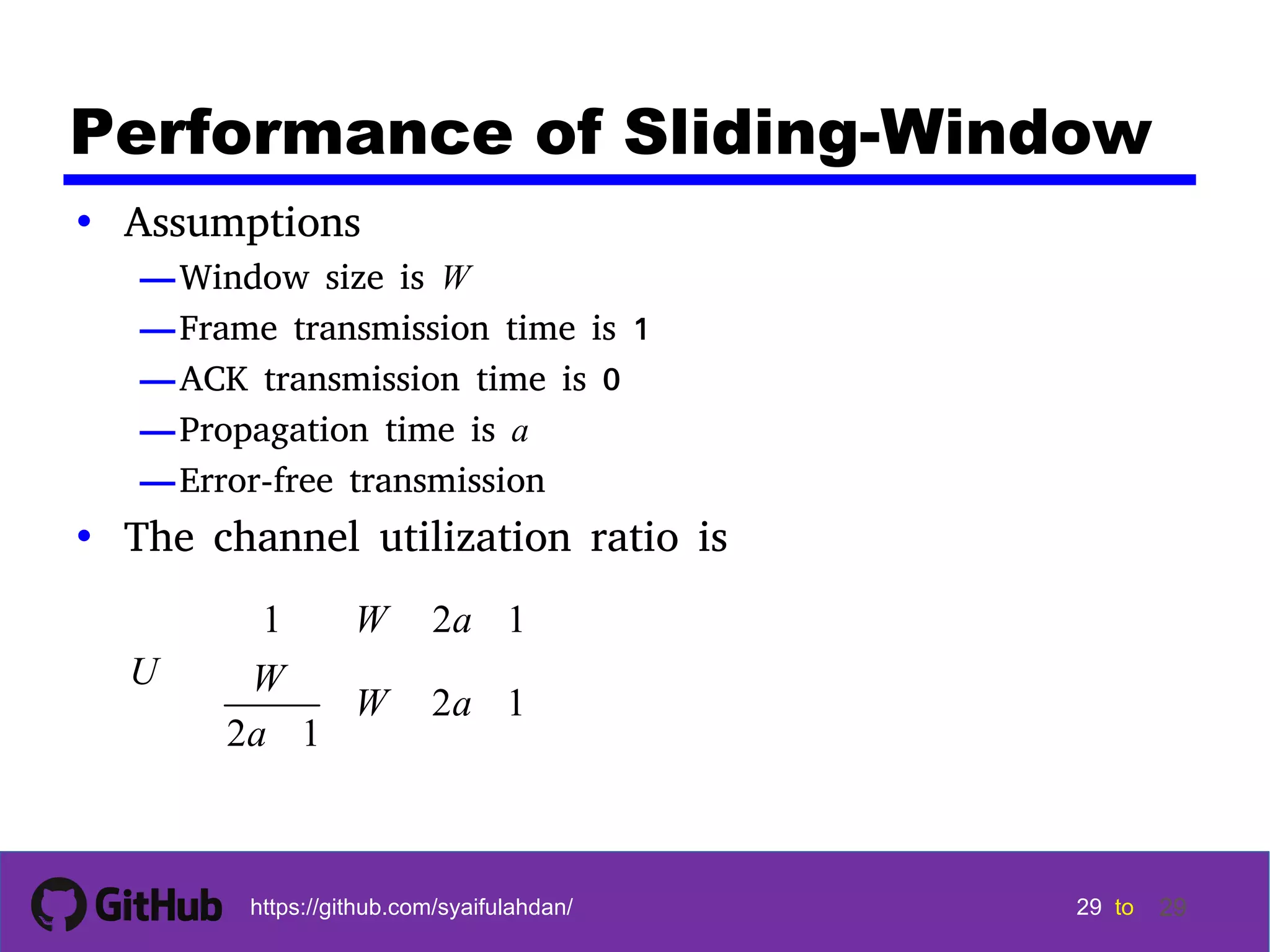 Dc ch07 : error control and data link control | PDF | Computer Networking | Computing