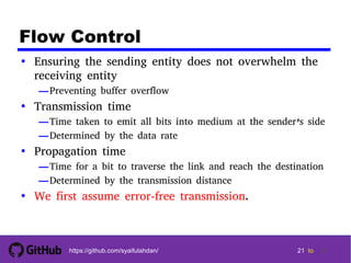 Dc ch07 : error control and data link control | PDF | Computer Networking | Computing