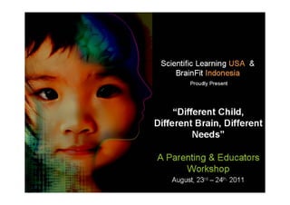 “Different Child, Different Brain, Different Needs” | PDF