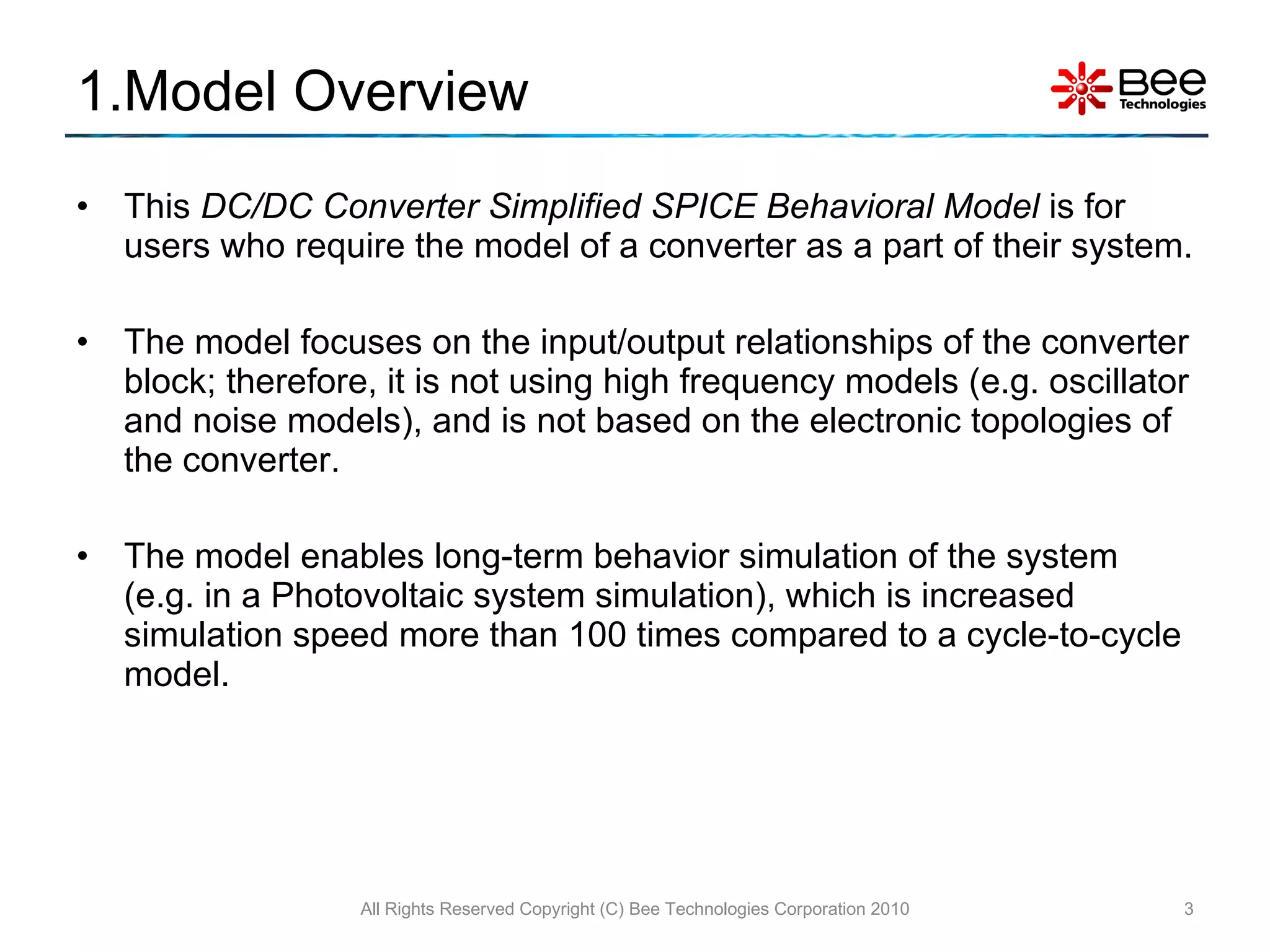 DC/DC Converter (PSpice Model) | PPT