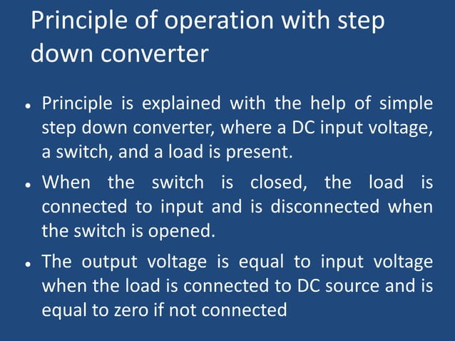 DC-DC Converter.pptx | Consumer Electronics | Technology & Computing