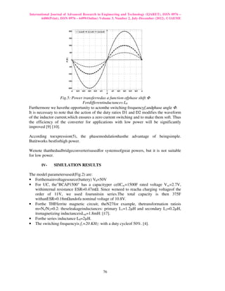 Dc dc converter for ultracapacitor boosted electric vehicle | PDF