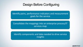 Splunk: How to Design, Build and Map IT Services | PPTX