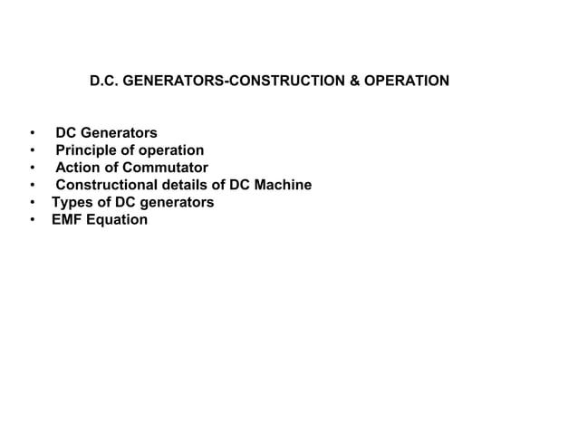 dc-generators-unit-1.ppt | Physics | Science