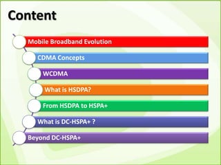 DC-HSPA+ technology | PPTX