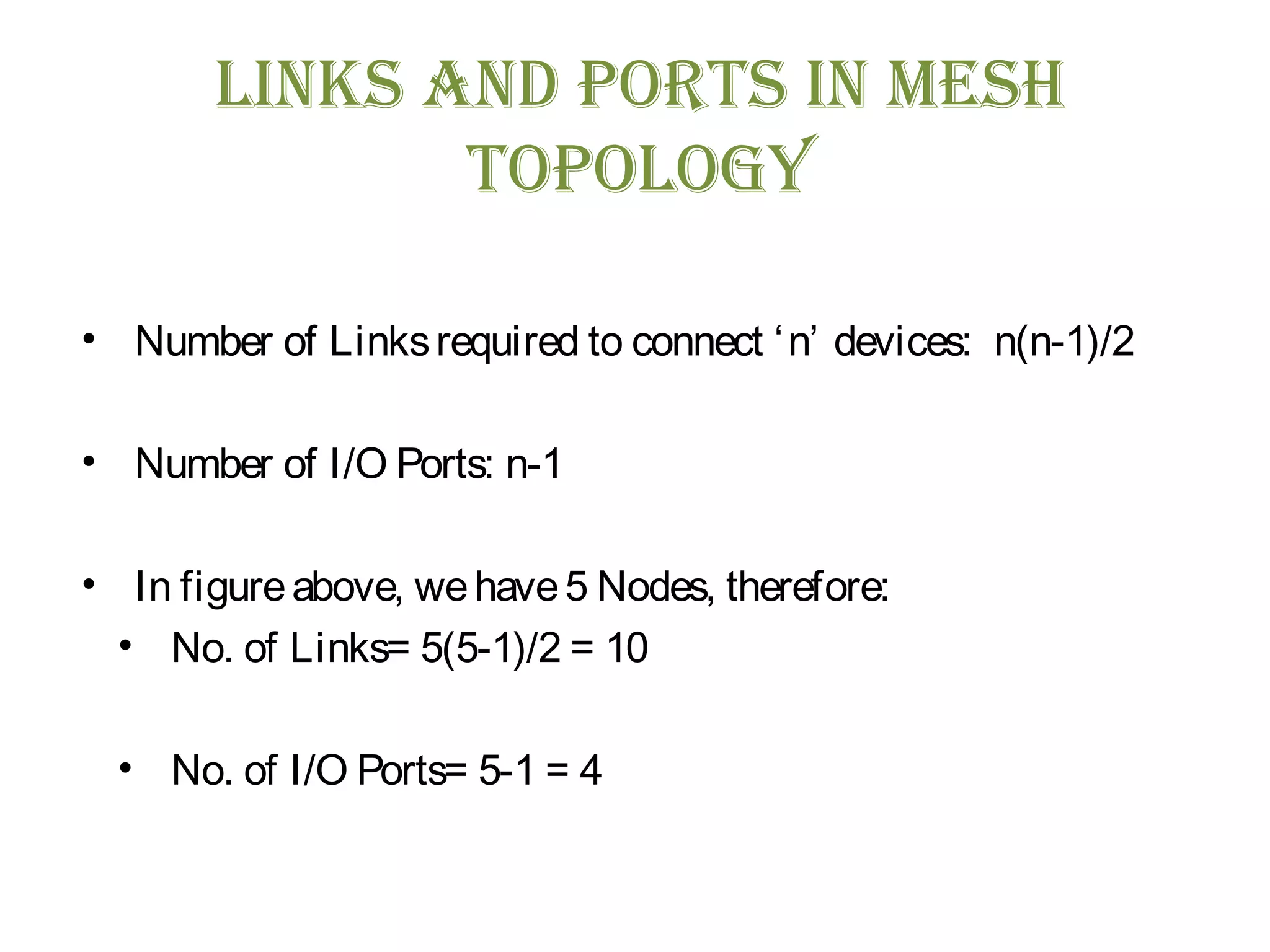 Dc lec-03 (topologies) | PPT