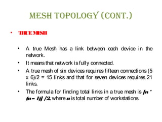 Dc lec-03 (topologies) | PPT