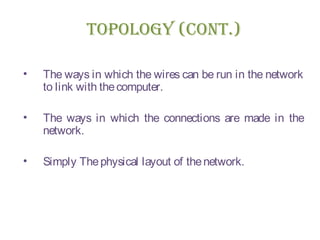 Dc lec-03 (topologies) | PPT