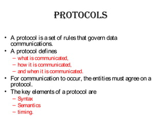 Dc lec-05 (protocols & standards) | PPT