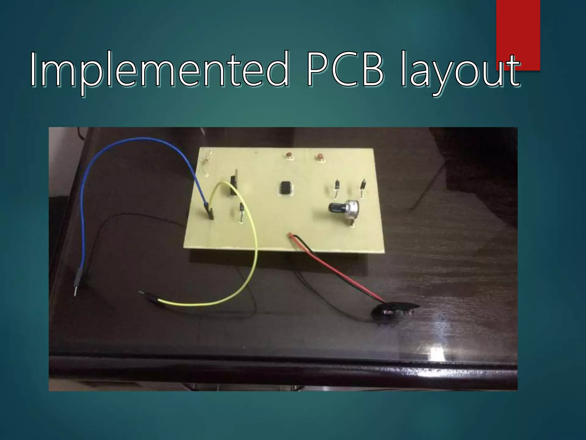 Dc motor control using 555 timer IC | PPTX