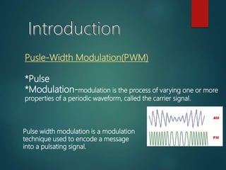 Dc motor control using 555 timer IC | PPTX