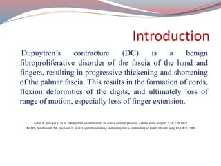 Dupuytren's Contracture By Ansarul Haq | PPTX