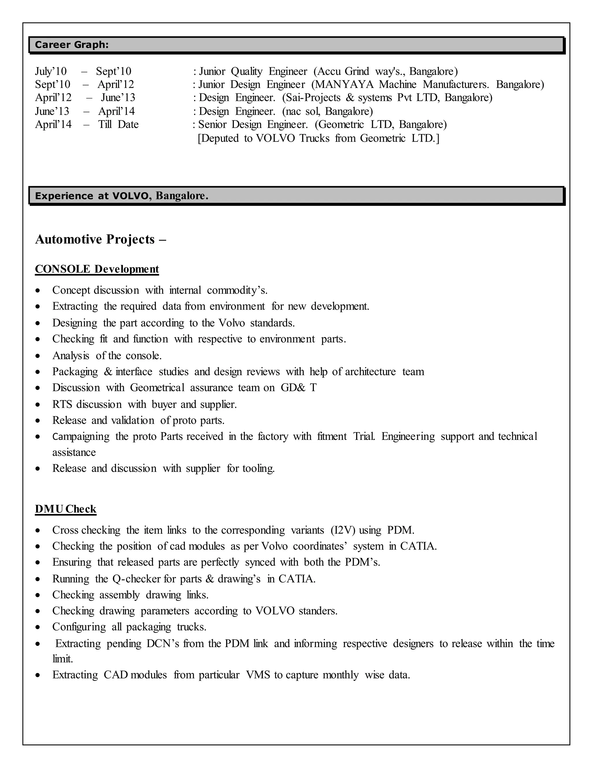 Santhosh resume | DOCX