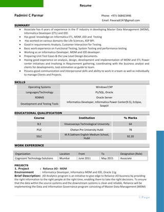 Padmini Parmar | PDF