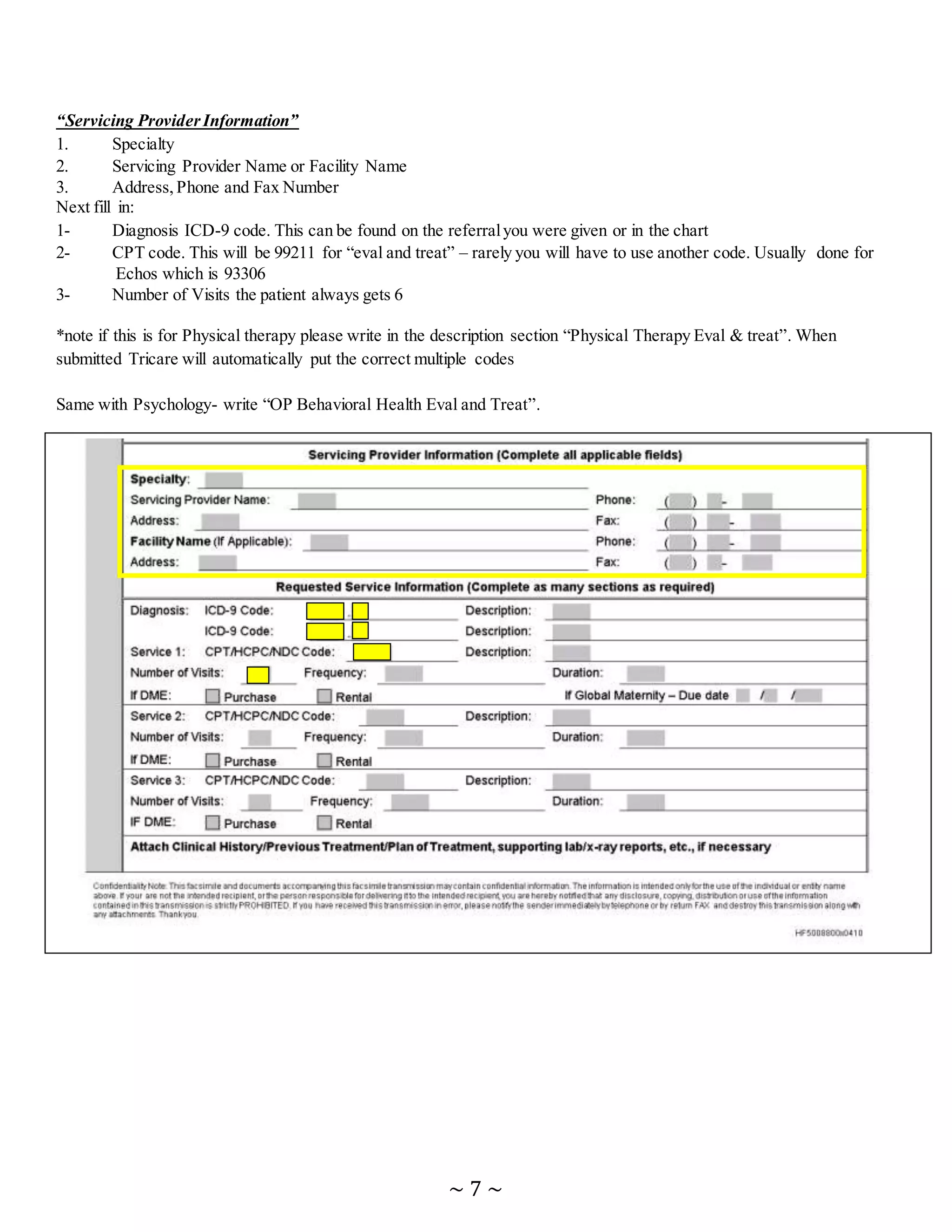 Standing Operating Procedure Referrals Specialist (1) | DOCX
