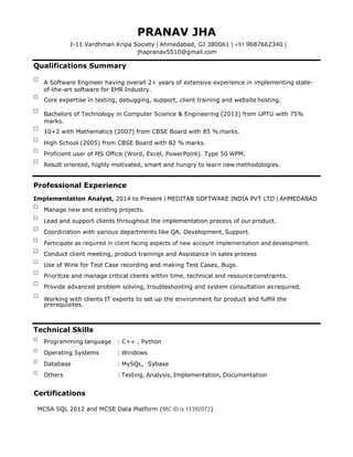 PranavJha_Resume | PDF