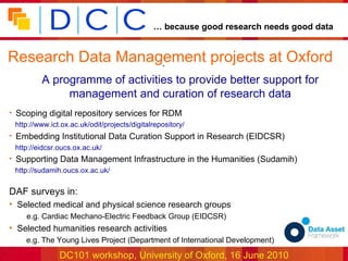 Dc101 oxford sj_16062010 | PPT | Databases | Computer Software and ...