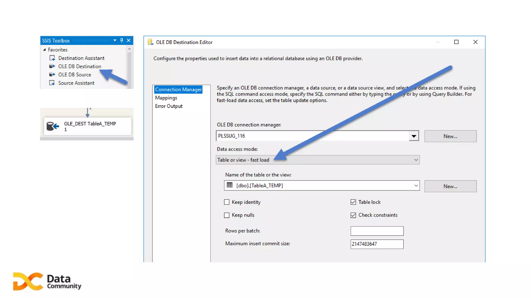 OLE DB - kiedy FastLoad nie jest takie fast | PPT