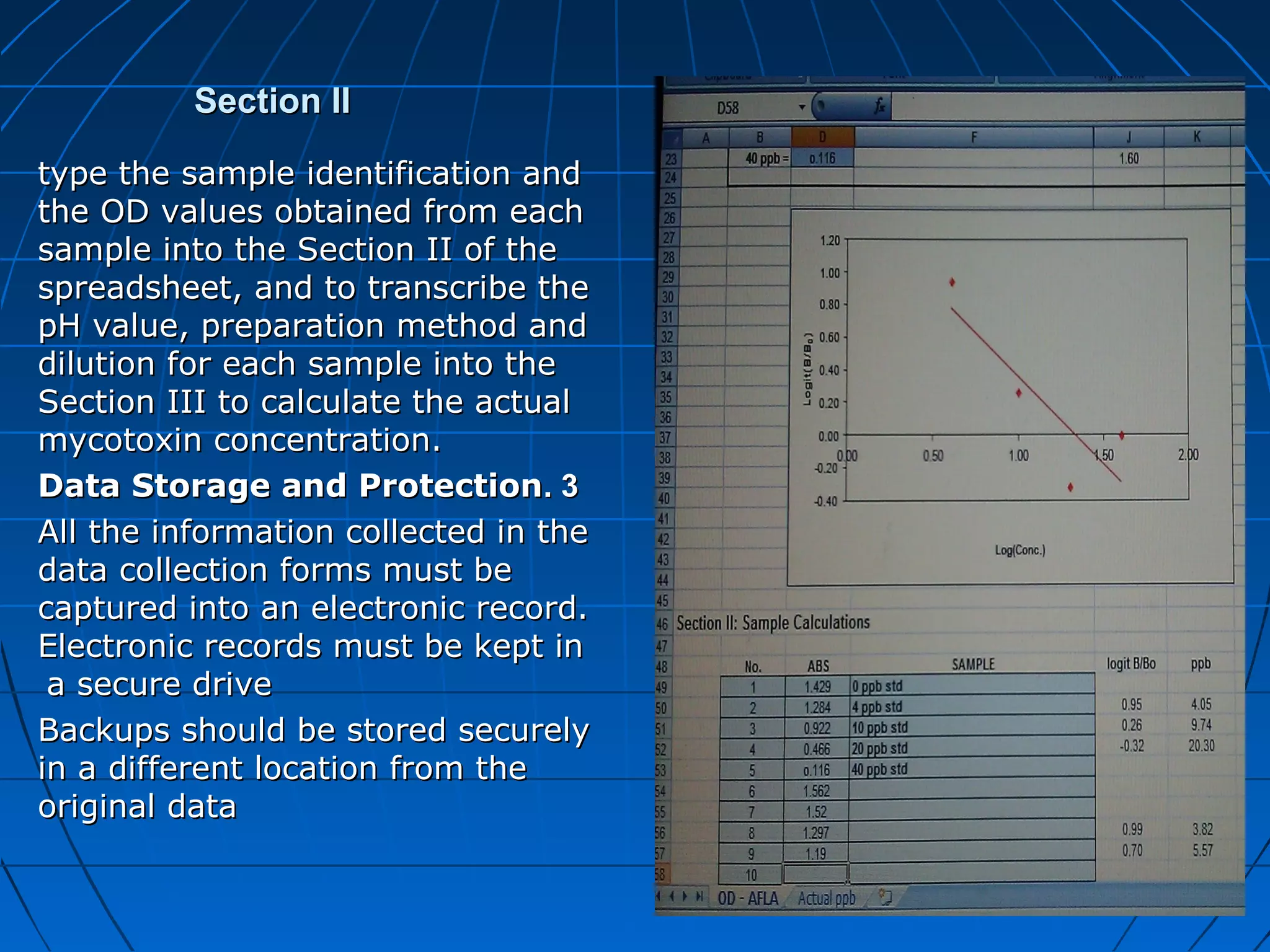presentation - Data colliction | PPT | Chemistry | Science