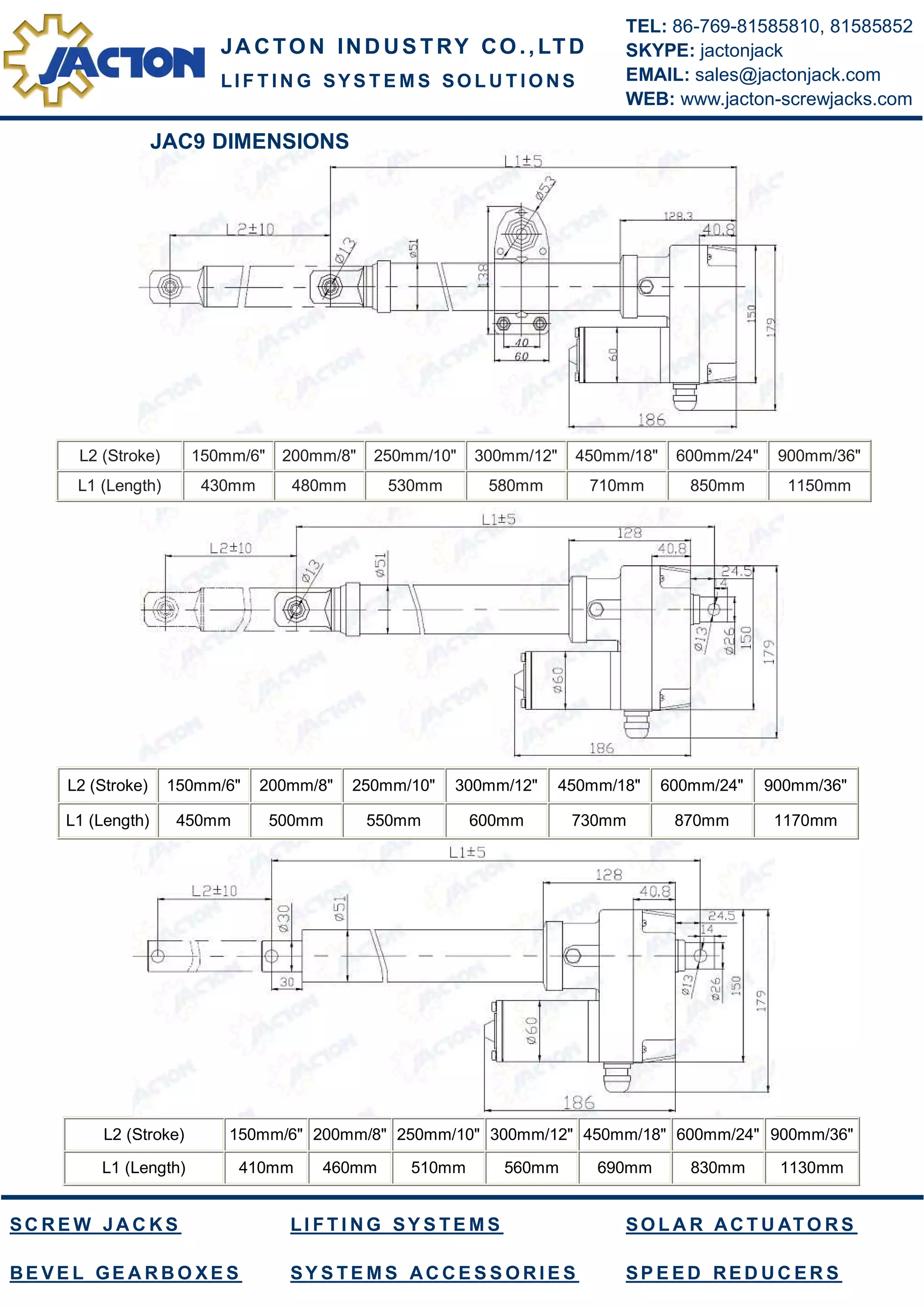 Dc 12v 24v 36v solar screw jack, screw jack type solar tracker motor ...
