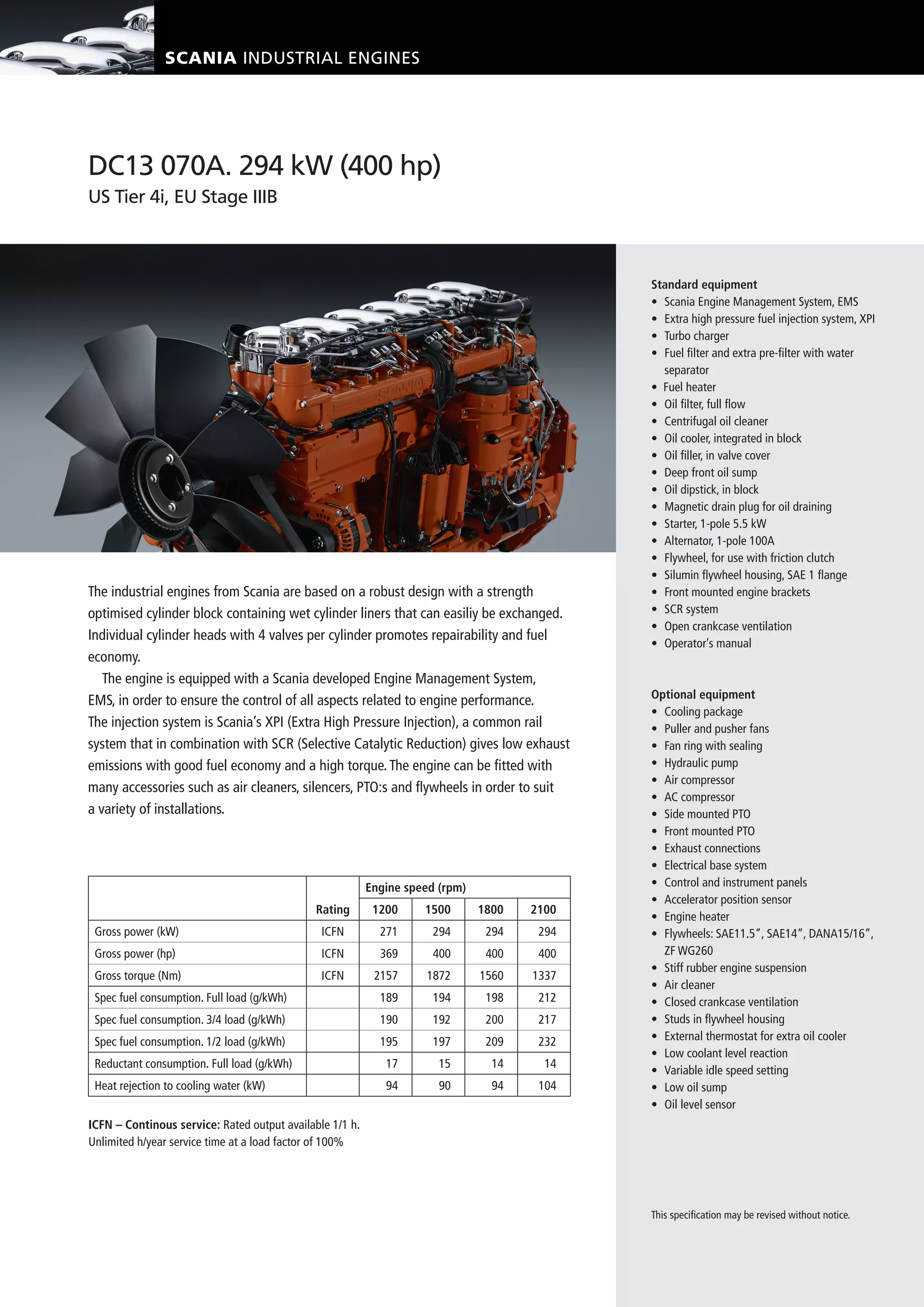 Dc1370 a 294kw_scr | PDF