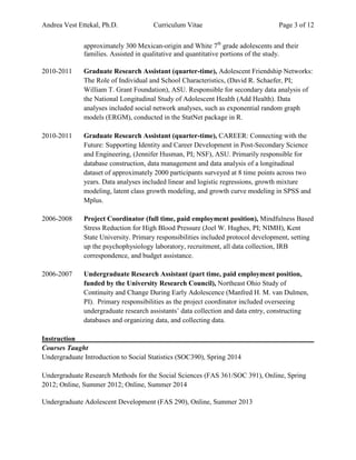 Curriculum Vitae_VEST, A LinkedIn | PDF