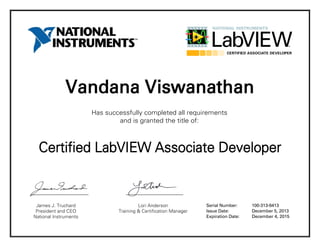 CLAD certificate | PPT