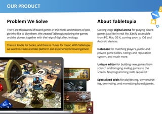 Tabletopia-presentation | PPT