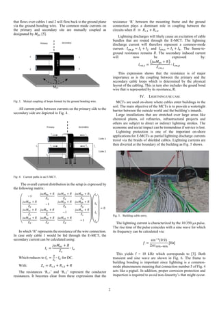 Grounding of Multi Cable Transits for on-shore use | PDF