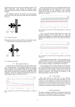 Grounding of Multi Cable Transits for on-shore use | PDF