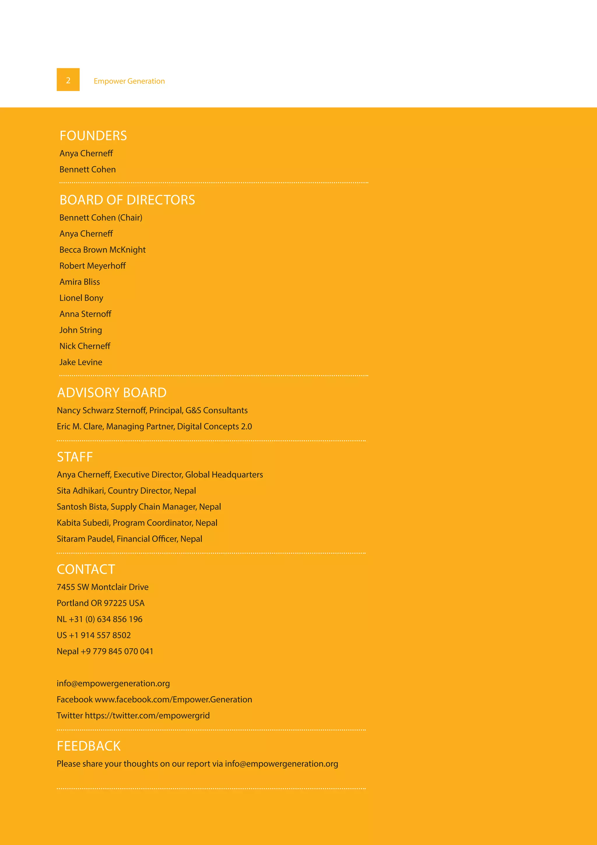 Final GRI Report EG | PDF