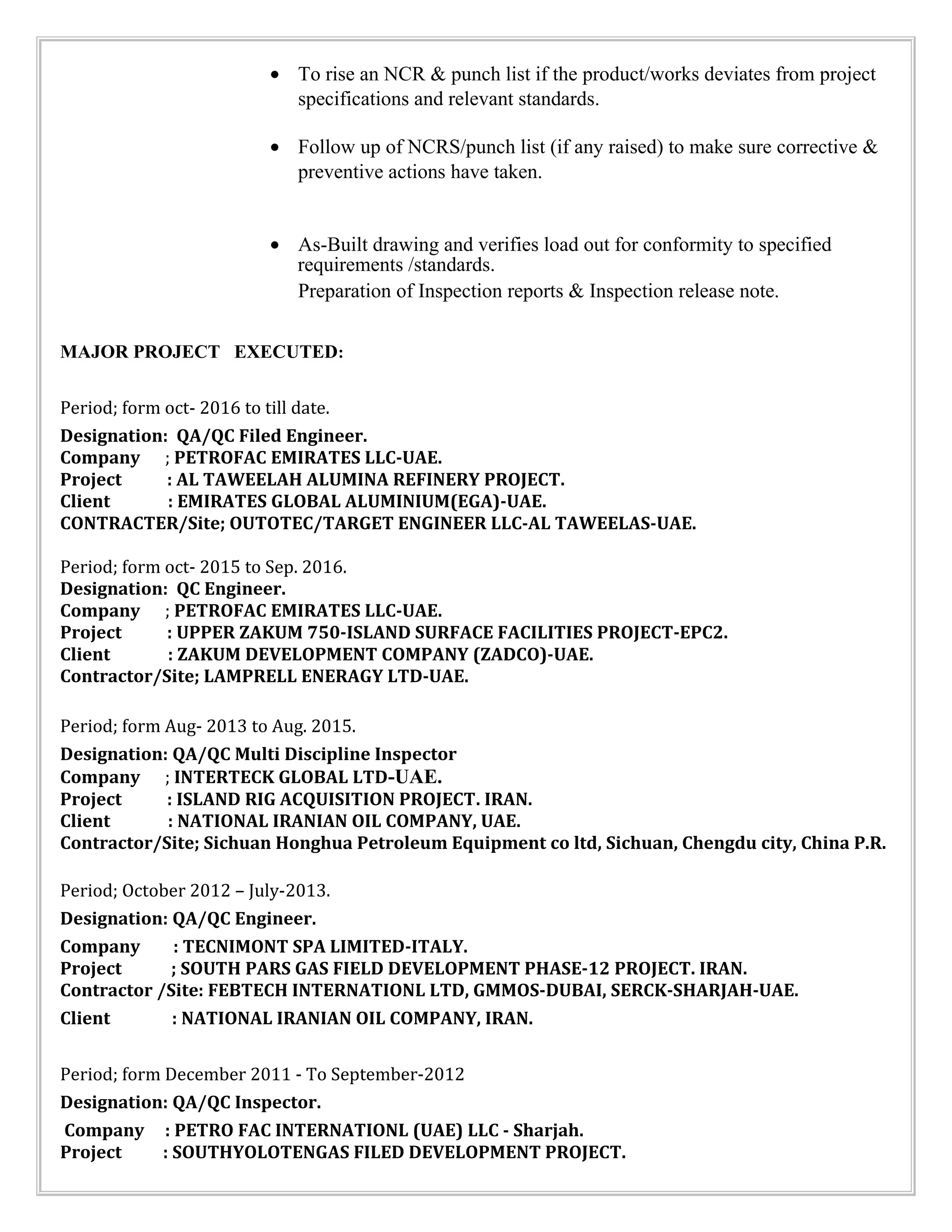 QC_INSPECTION_ENGINEER. | DOC | Medical Tests | Medical Health