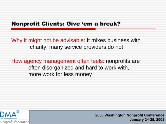 DMAW 2008 Agency Intelligence | PPT