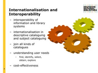 RDA and the Semantic Web | PPT | Databases | Computer Software and Applications